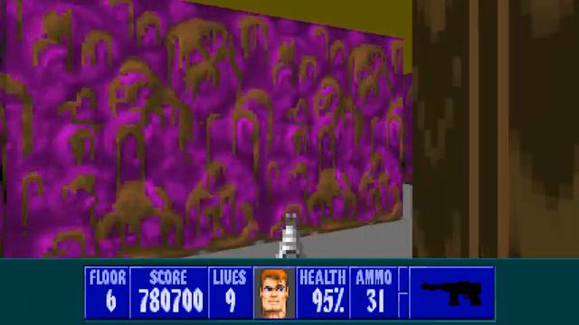 Wolfenstein 3D Episode 2 Walkthrough [100 pct, I am Death incarnate, No commentary]