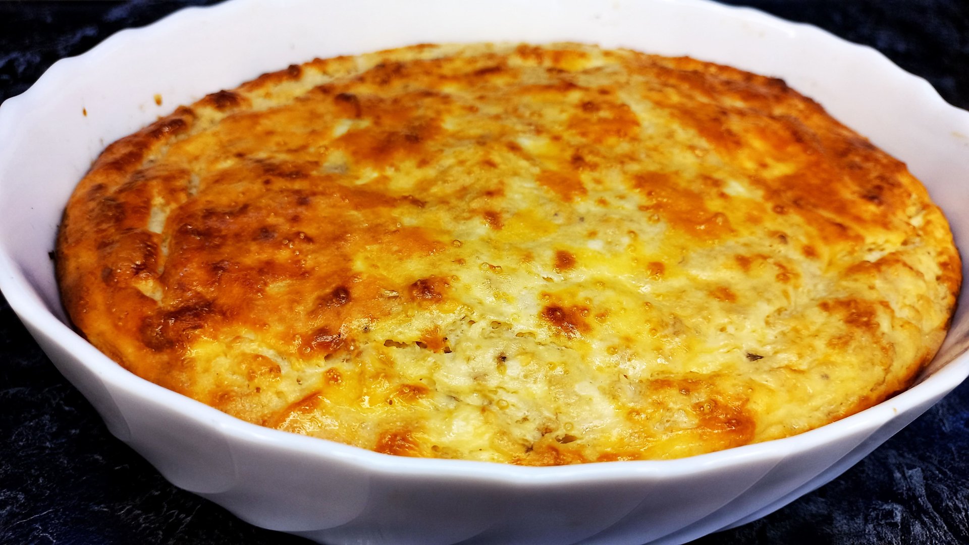 Творожно-овсяная запеканка с бананом