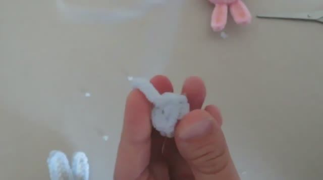 зайчик крючком, МК, ч.2. ХВОСТИК