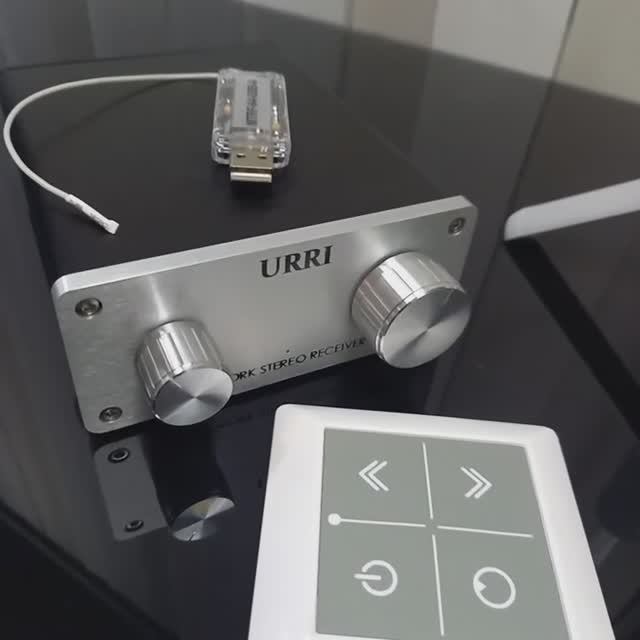 Усилитель URRI  для двух зон с радиоуправлением .
AirPlay2