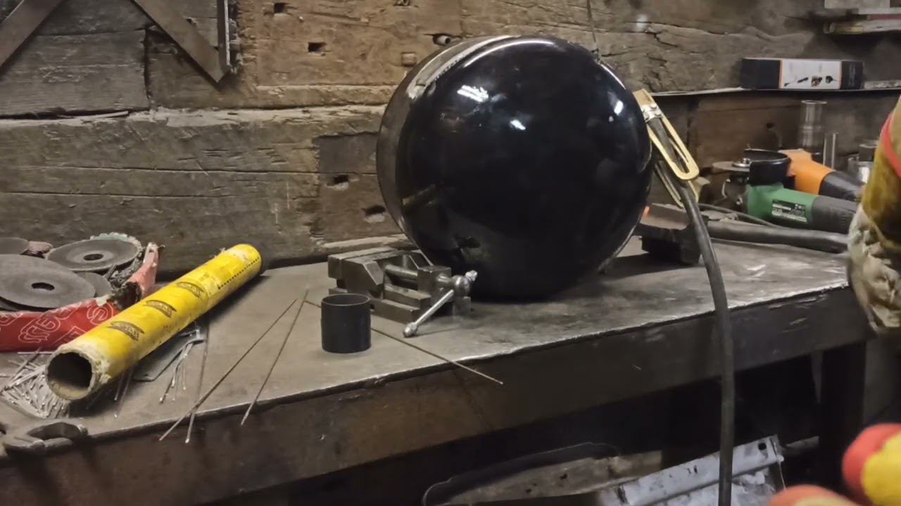 VIKING TIG 315 AC/DC PULSE PRO -сварка  баллона грузовика