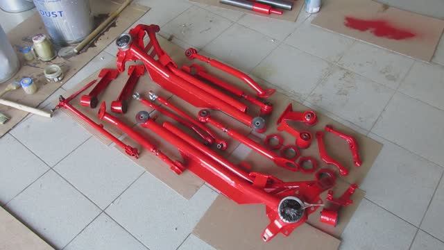 День 7 - окончание покраски солянки