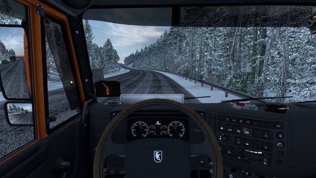 Euro Truck Simulator 2│Суровые уральские полицейские и водители.