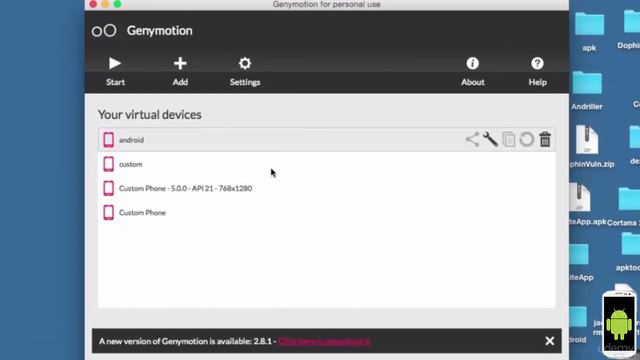 03 - Genymotion Setup