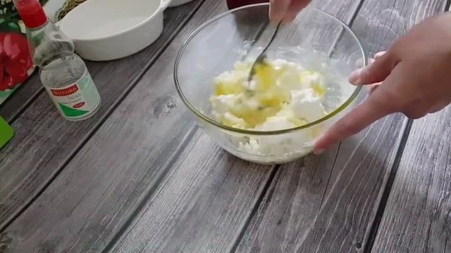 Творожная запеканка с яблоком