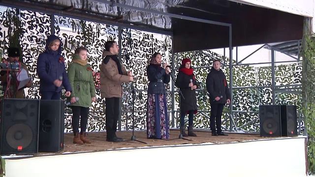 Луга - город воинской славы. (Рвались враги к Ленинграду...). Лужский ДК. 12 февраля.