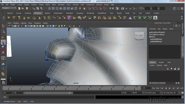 0305 Building the nose.avi