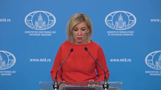briefing by Maria Zakharova on March 9, 2022.