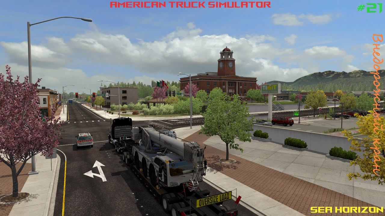 American Truck Simulator - #21 - Внедорожный кран - Sea Horizon