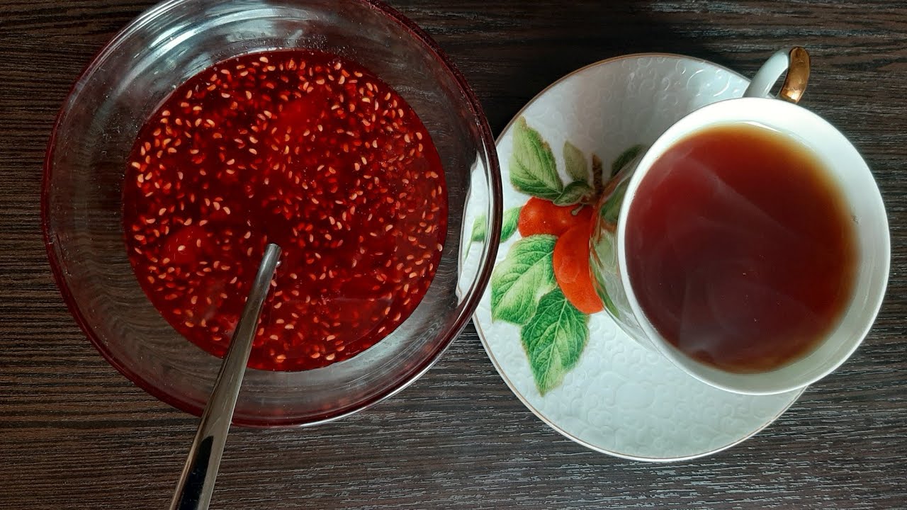 Очень вкусное малиновое варенье!!!