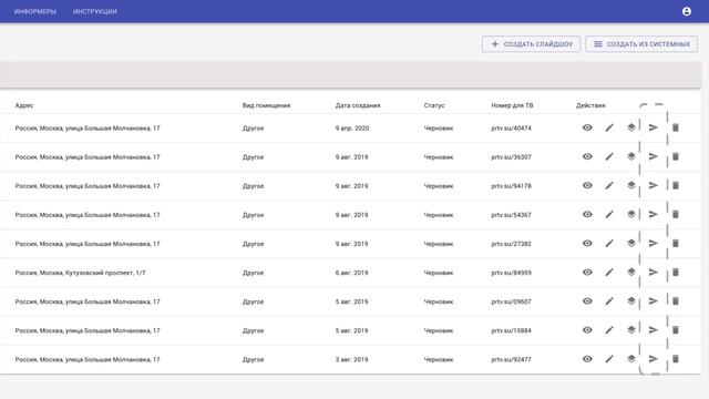 Группировка и передача слайд-шоу. Конструкторы HTML-информеров для слайдов.