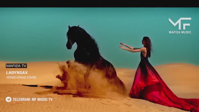 Красивая музыка LADYNSAX - Voyage Voyage (Сover)