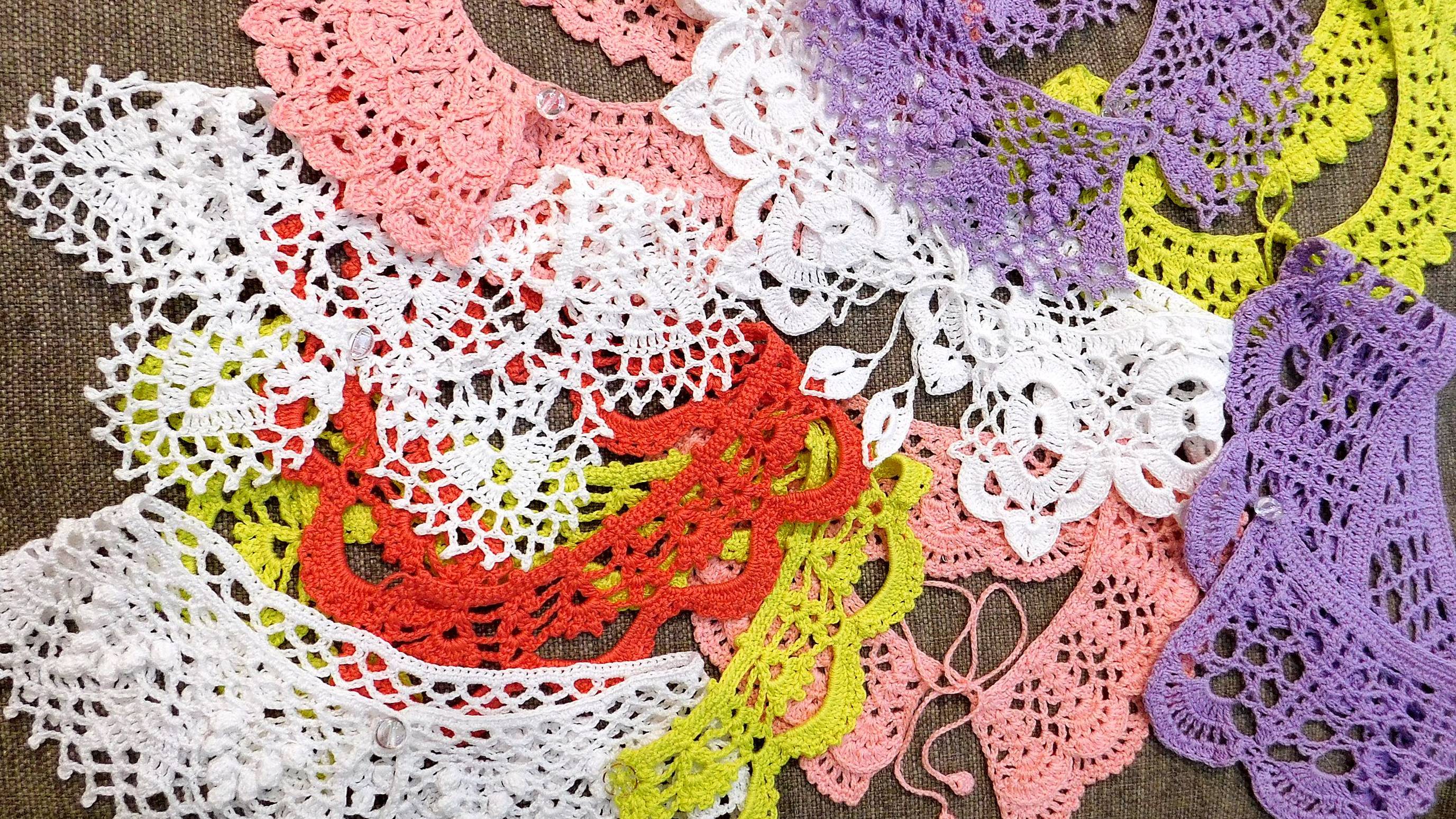 ОБЗОР ВОРОТНИЧКОВ В НАЛИЧИИ, СВЯЗАННЫХ МНОЮ 🔥 // 21.08.24