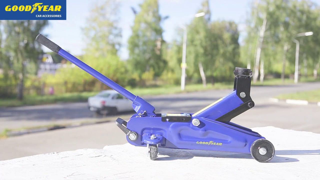 Подкатные домкраты Goodyear. Обзор моделей