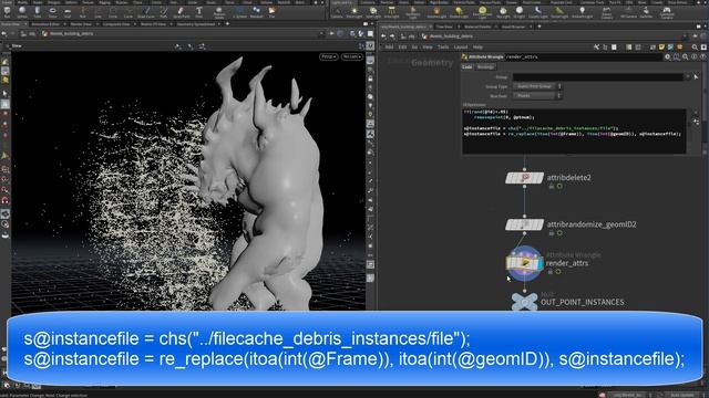 4b Full building Debris Instancing