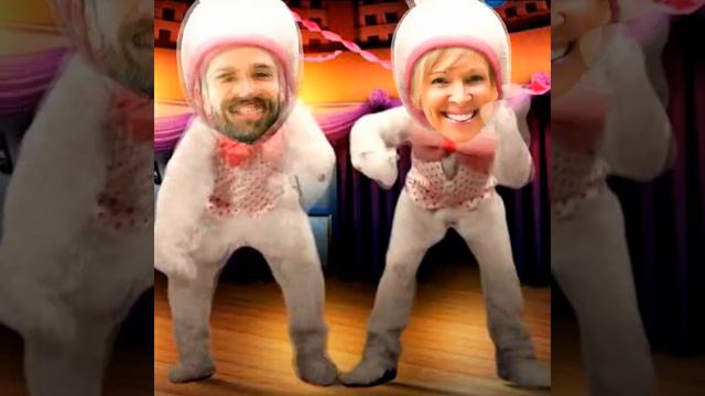 Видео поздравление с днем рождения "Рок-н-ролльные зайцы"