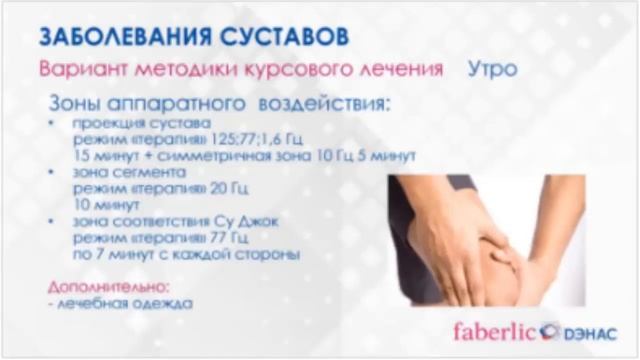 ДЭНАС в лечении суставов