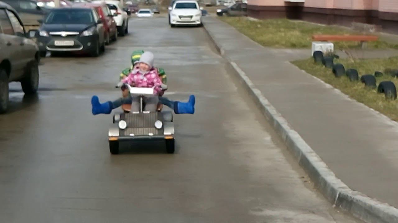 Детский электромобиль своими руками