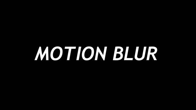 Анимационная заставка Motion