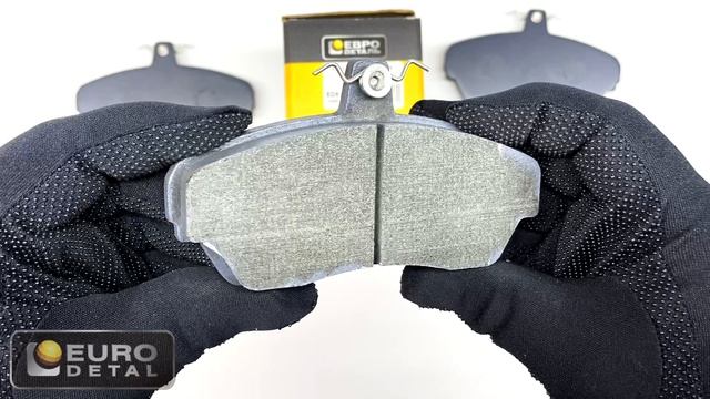 ED4-233B - Колодки тормозные передние для ГАЗ 3302, 3110 - ЕВРОДЕТАЛЬ