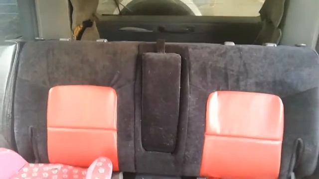 Перетяжка салона на митсубиси паджеро 2