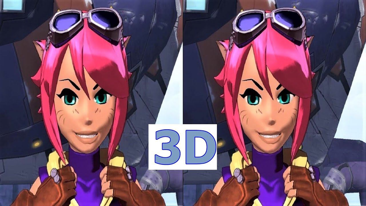 Blade Kitten 3D video SBS VR box google cardboard