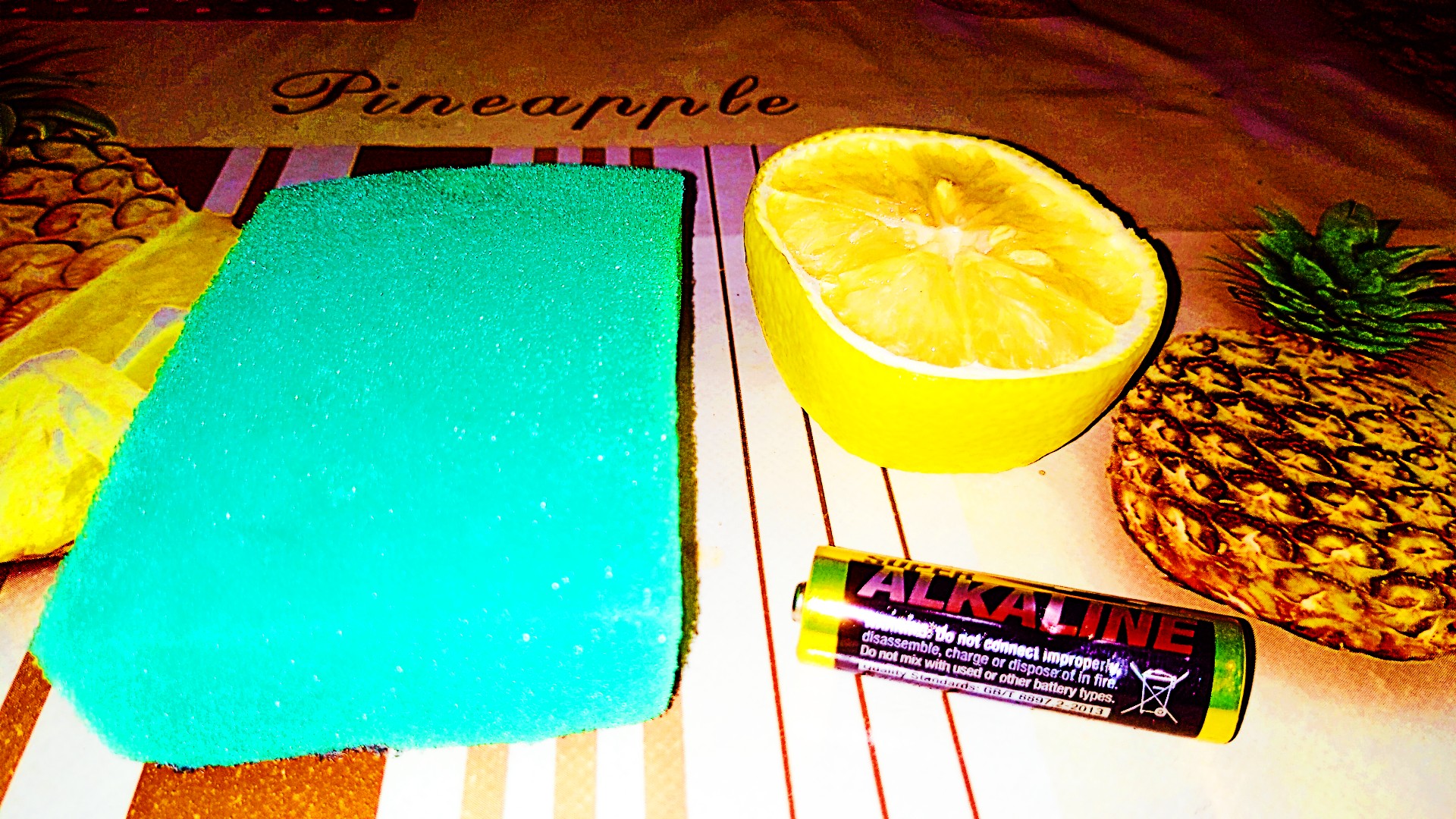 Проверка ЭКСПЕРИМЕНТА с Лимоном ? и Батарейкой ? #shorts