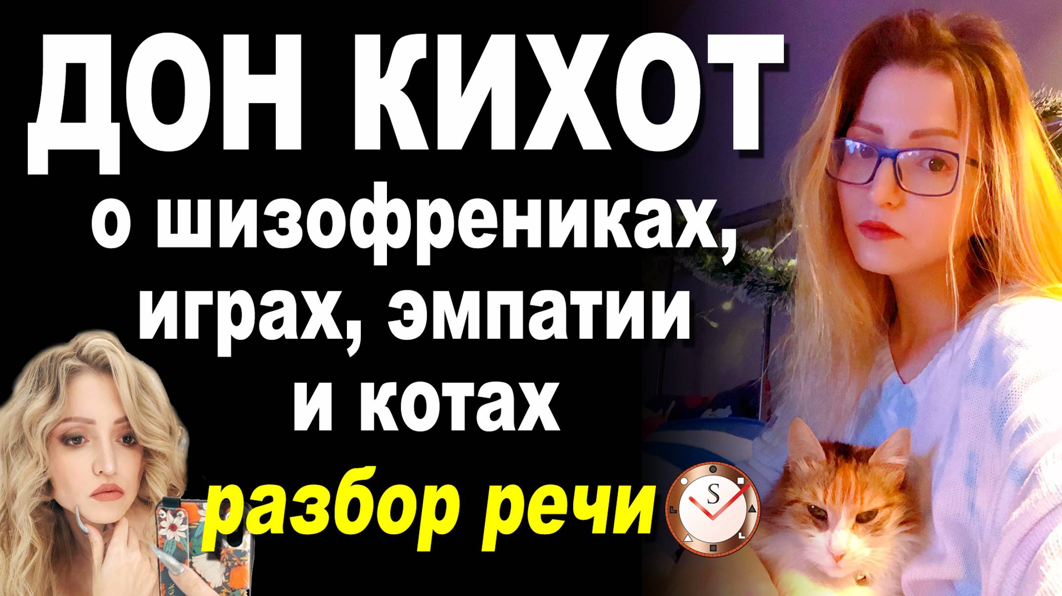 ДОН КИХОТ. ЭКСПРЕСС-ИНТЕРВЬЮ. РАЗБОР РЕЧИ. СОЦИОНИКА