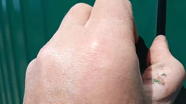 Забор на даче своими руками с нуля_ профнастил