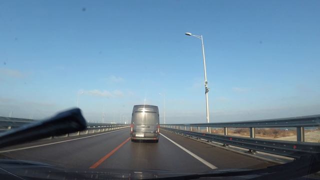 Проезд по крымскому мосту