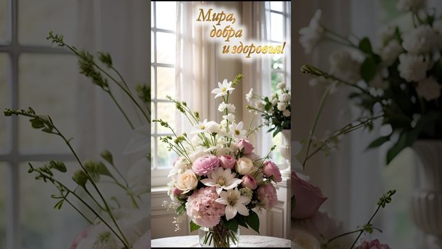 Шикарный букет от Нейросети / AI Art: The Gorgeous Bouquet - M004