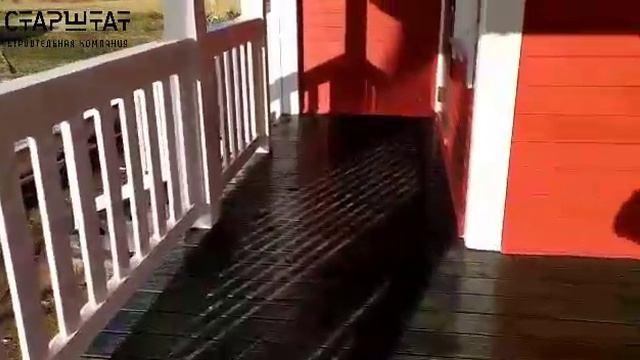 Дом 8х10 каркасно-щитовой - Обзор