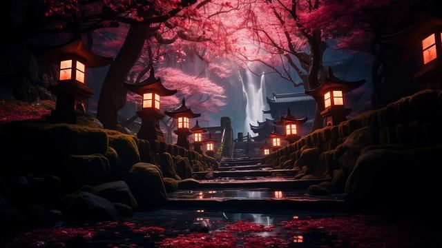 Японская дзен-музыка _ глубокая синтоистская эмбиентная музыка со звуками природы и флейтой II