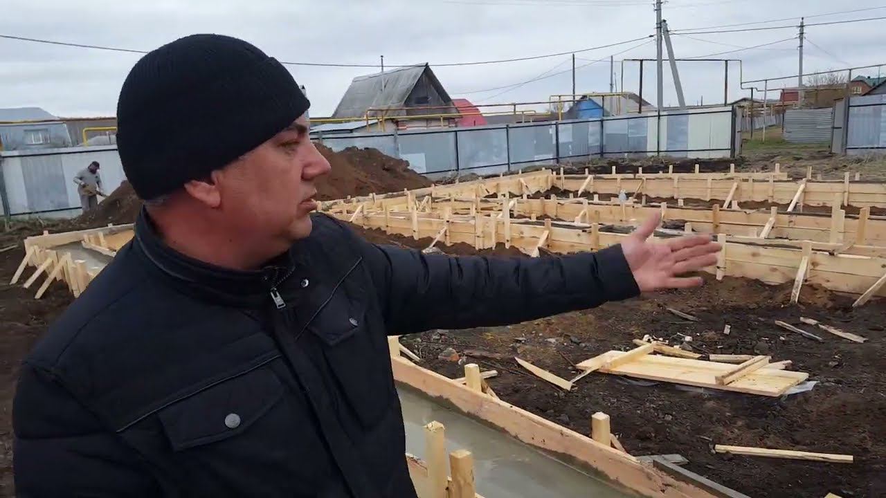 Отзыв  Довольного клиента №28. Ростверк на сваях 12м на 12м. Пос Ужёвка.