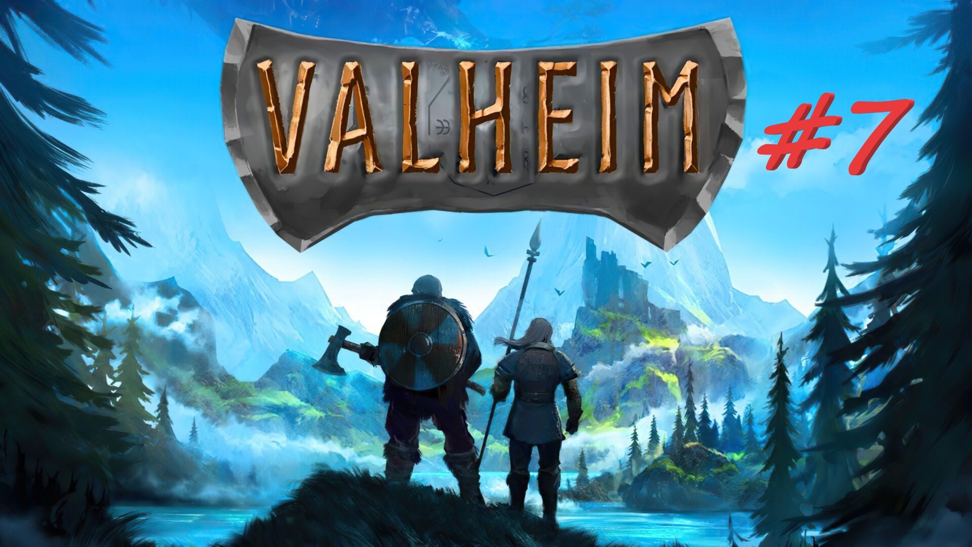 Valheim #7 - исследую огромную территорию своего острова)