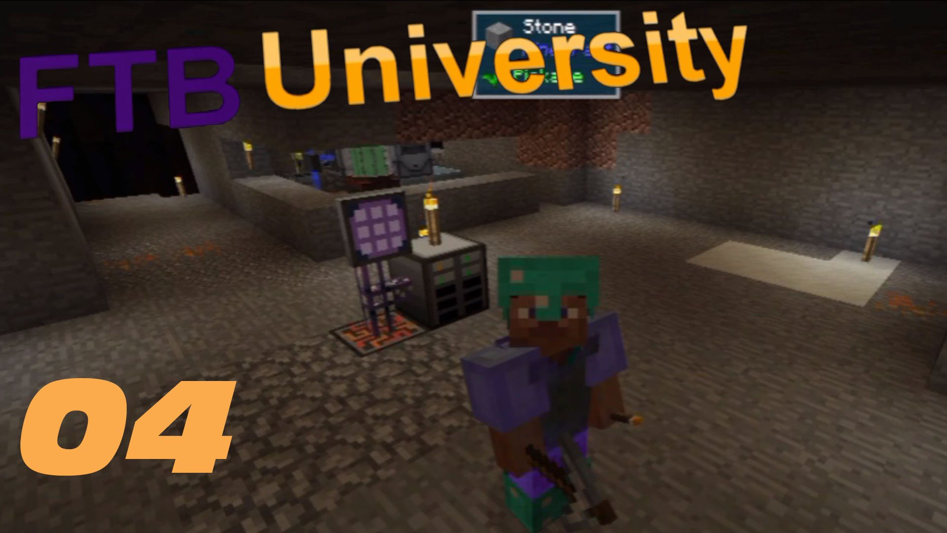 Minecraft 1.12.2 FTB University Lp Ep #4 Коксовая печь, газовый генератор и основы МЭ-системы