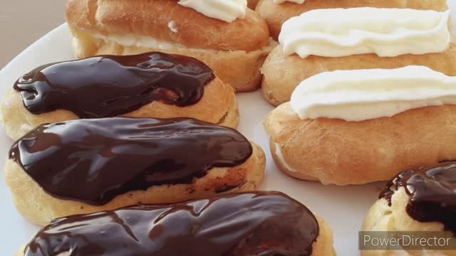 Эклеры с Кремом ШАРЛОТТ по ГОСТу