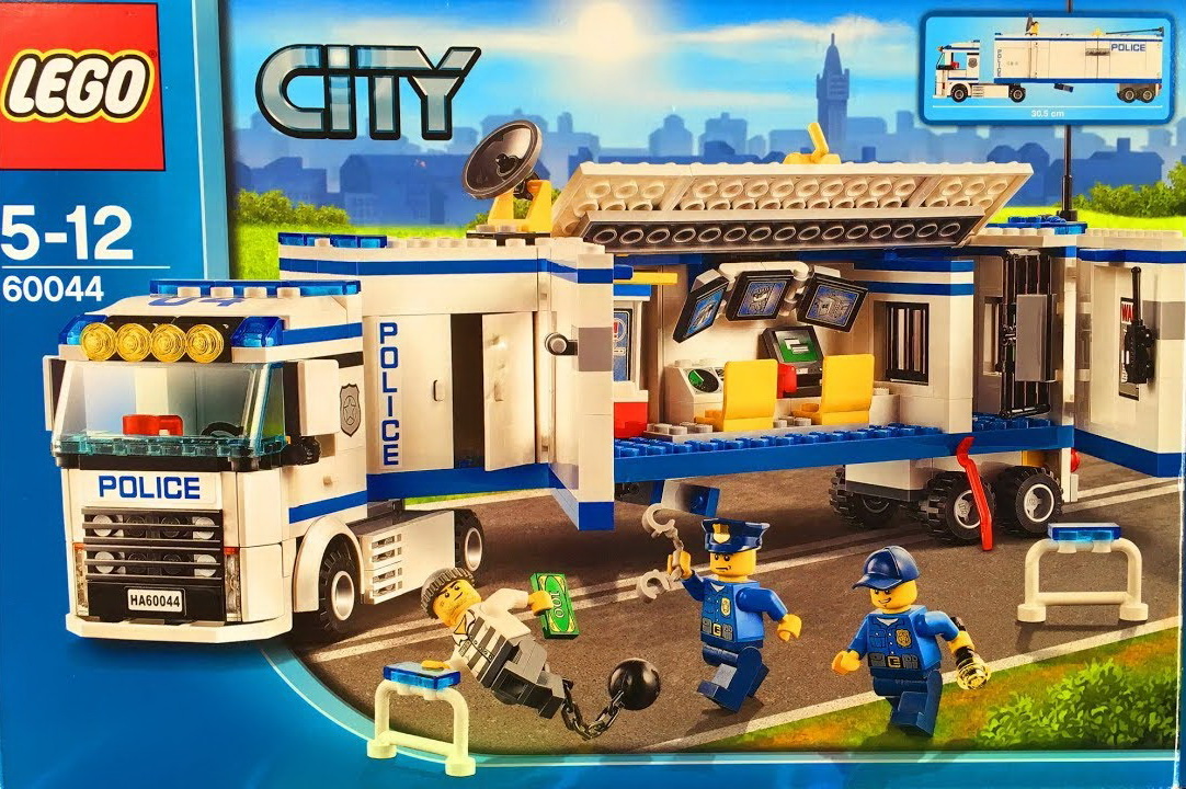 Лего Мультик Полицейская Машина Сборка Игрушки для Детей