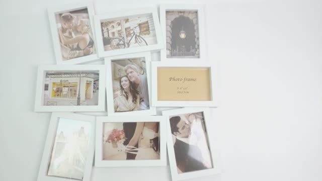 BIN-1123245 Белый (White), 9 фоторамок.