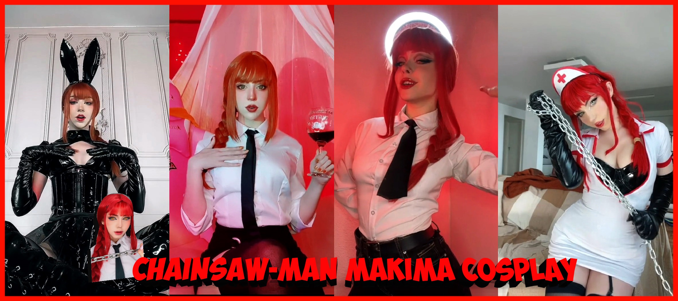 Cosplay set Makima Chainsaw Man
