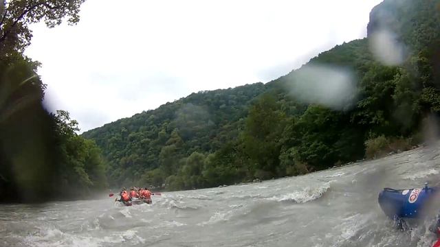 Рафтинг в Абхазии, река Бзыбь