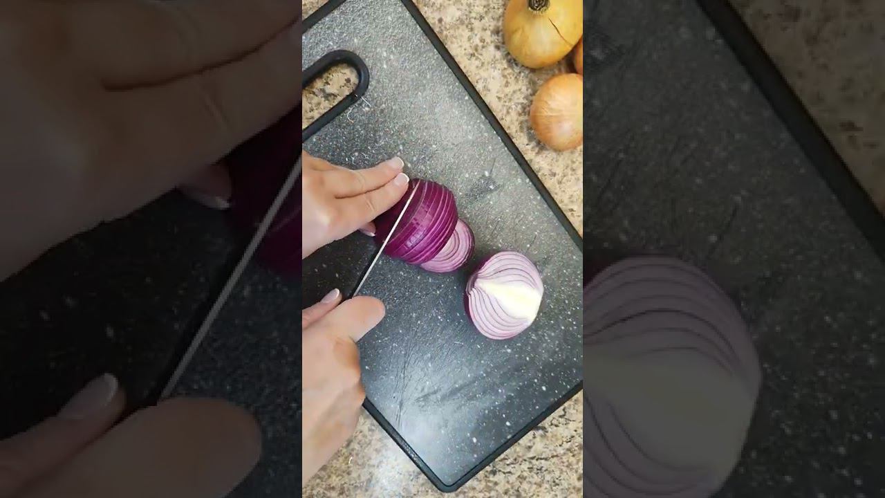 Маринованный красный лучок в салаты и к горячему шашлычку