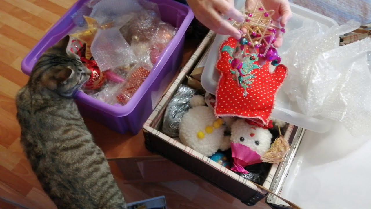 Влог. Наряжаем ёлку. Часть 2