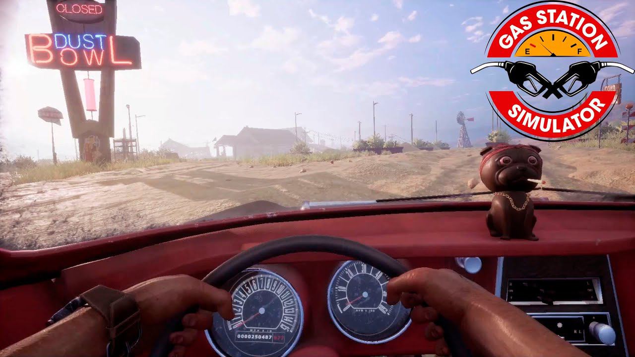 МОЯ ПЕРВАЯ ЗАПРАВКА ► Gas Station Simulator #1