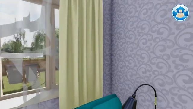 Проект одноэтажного дома. Проект дома под ключ. Каркасный дом. Проект дома. Визуализация проекта.