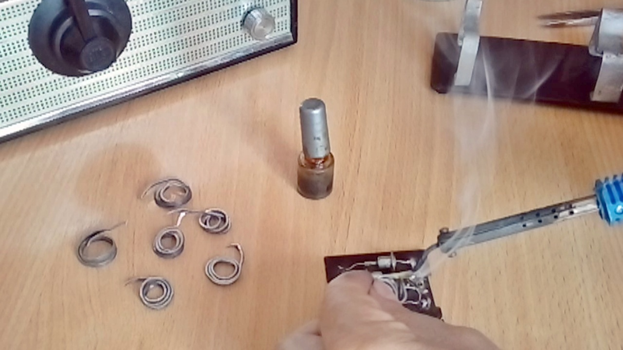 Делаем тонкие полоски припоя из толстого прутка