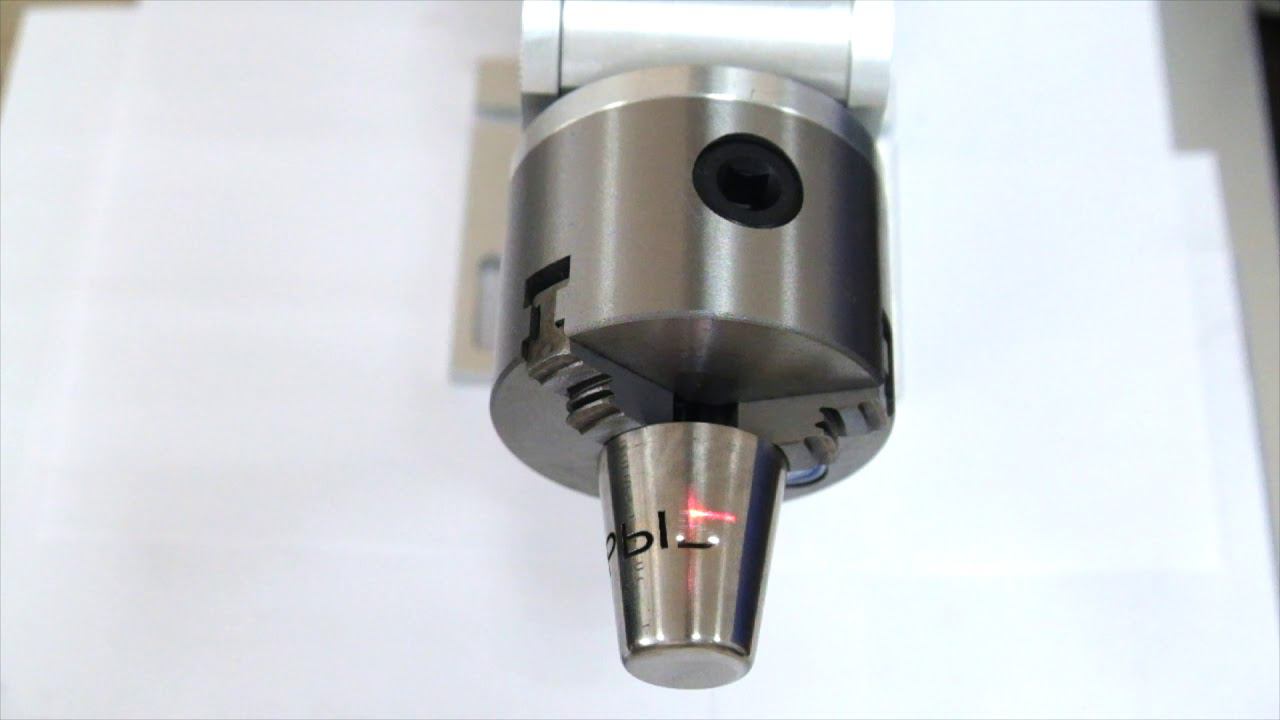 Возможности оптоволоконного маркера - маркировка на цилиндрической поверхности.