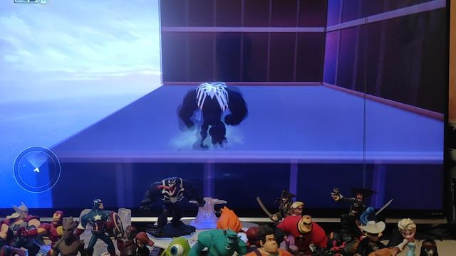 Фигурки из игры Дисней Бесконечность 2.0  про Человека паука   на ps5 ,