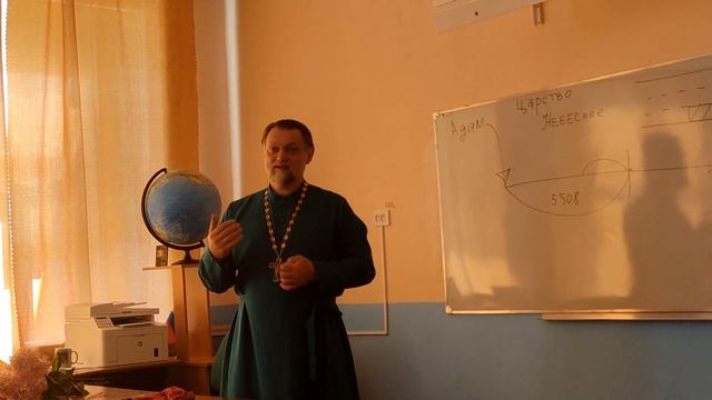 Беседа о. Максима с учителями Поросинской СОШ 15.09.2023 г.  Главная опора в ОБРАЗовании сегодня