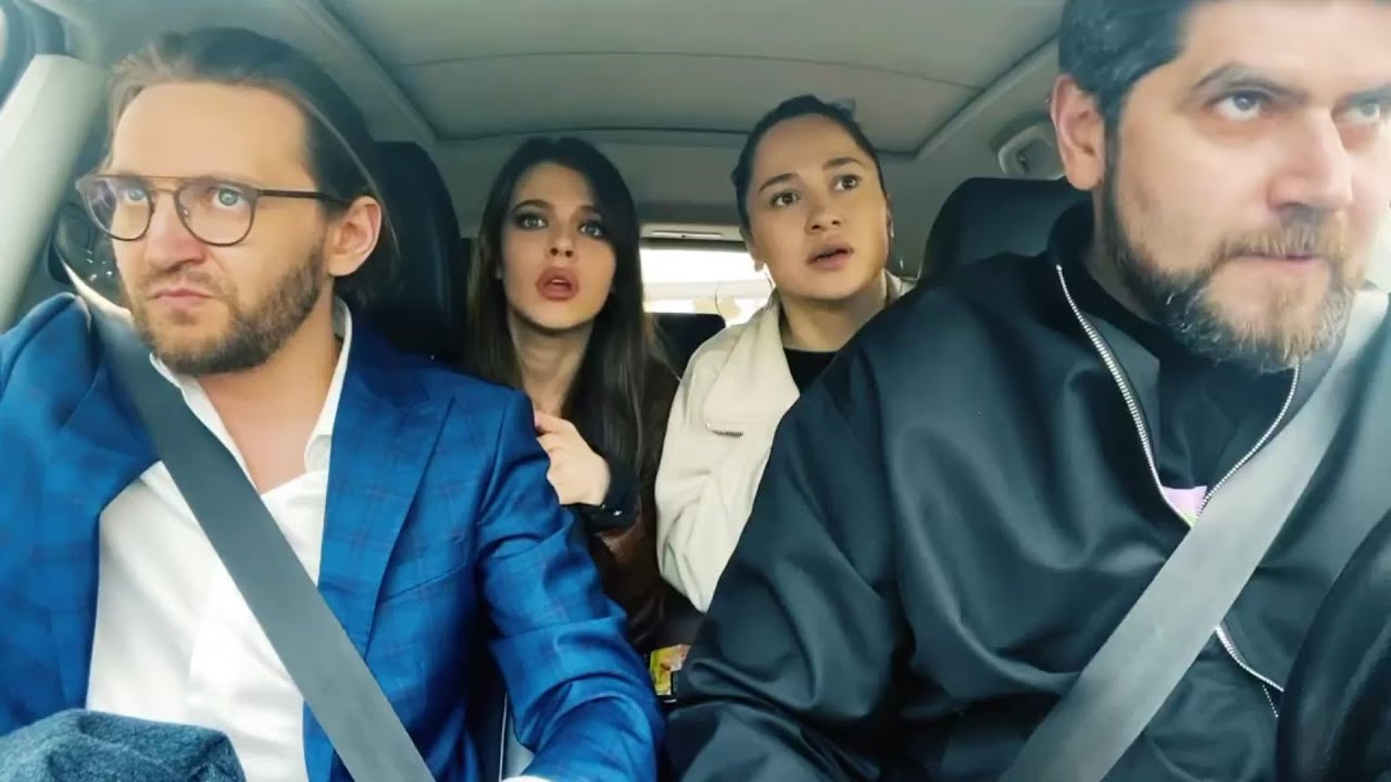 Актеры дубляжа устроили погоню - Снова в машине (Пробило на хавчик)